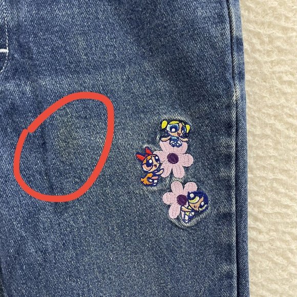 Cartoon Network | Bottoms | Y2k Vintage Powerpuff Girls Jeans Girls 4 ...